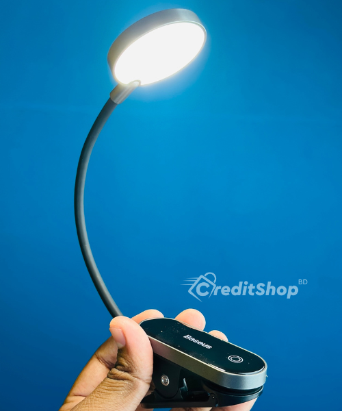 Baseus Rechargeable Mini Clip Lamp For Book Reading, Aquarium, Laptop ...